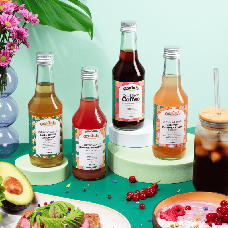 Maté - Basilic - Citron vert x 4 - Gualala